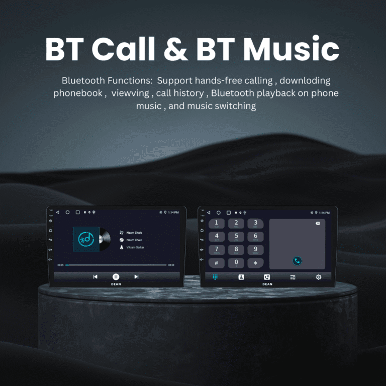 Dean Aqua S1 Android Car Stereo – Wireless CarPlay | QLED Display | 2GB ...